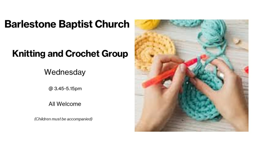 Weekly Events – Barlestone Baptist Church
